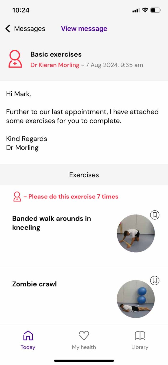 Musculoskeletal (MSK) Conditions - Living With